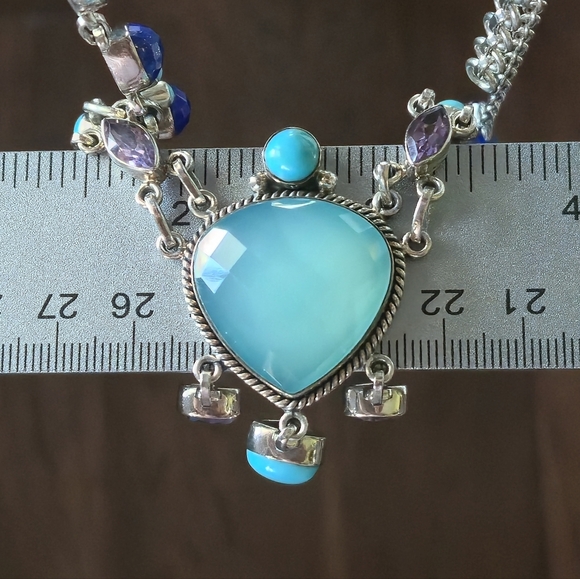 Nicky Butler | Jewelry | Nicky Butler 925 Sterling Silver Aqua ...